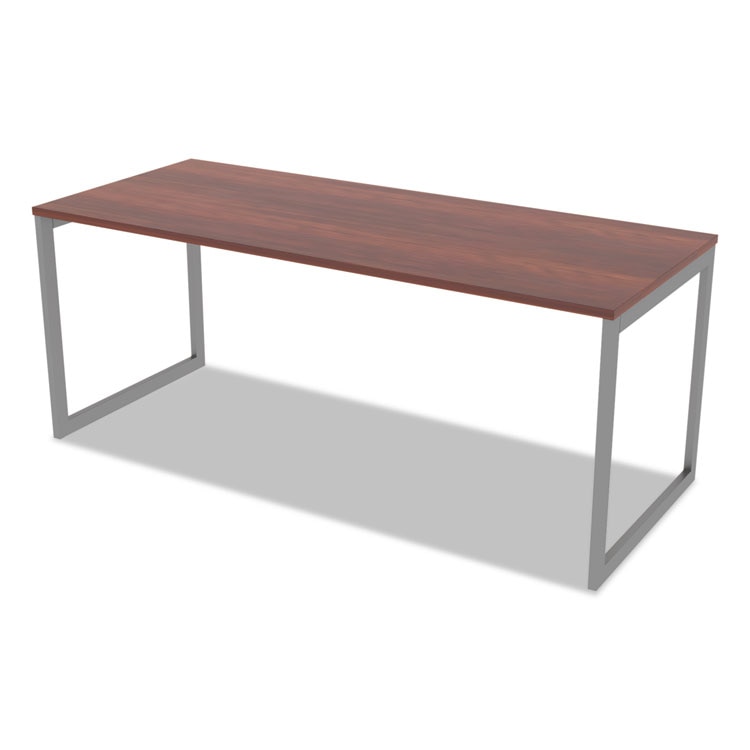 Alera® Alera Open Office Desk Series Adjustable O-Leg Desk Base, 30 ...