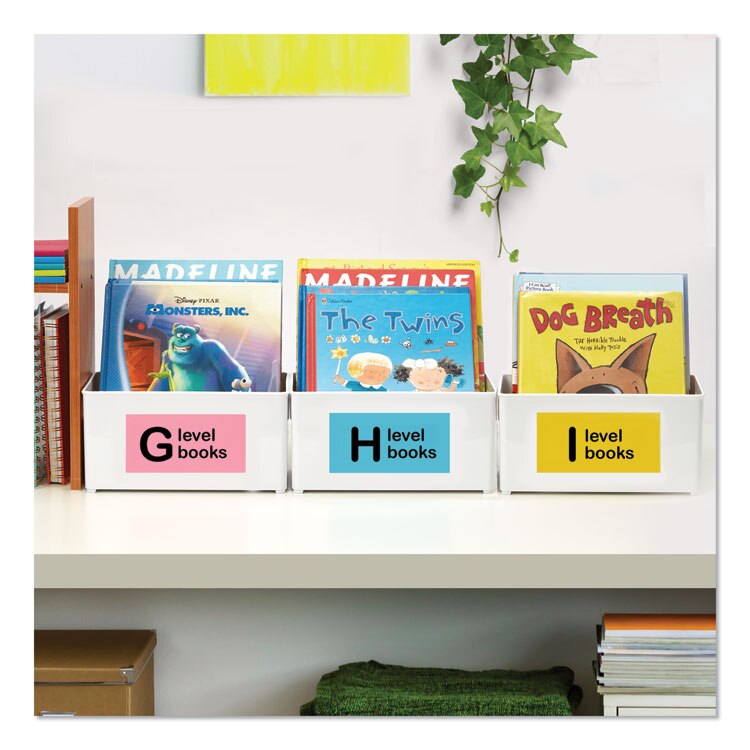 Avery® Printable Color Labels with Sure Feed and Easy Peel, 2 x 2.63 ...