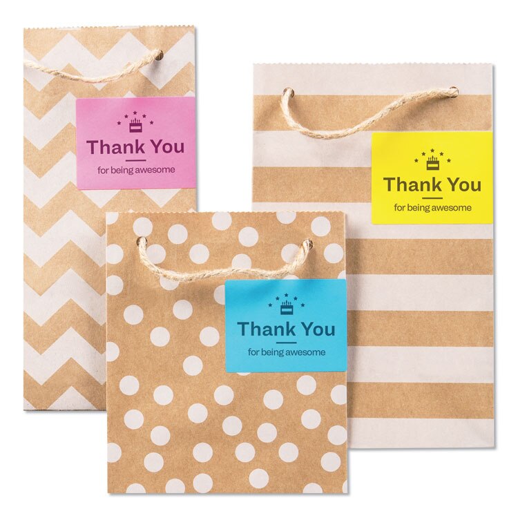 Avery® Printable Color Labels with Sure Feed and Easy Peel, 2 x 2.63 ...