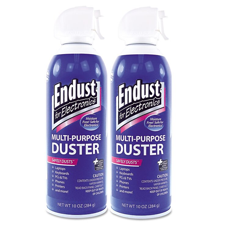 Endust® Compressed Air Duster for Electronics, 10oz, 2 per Pack at OSI
