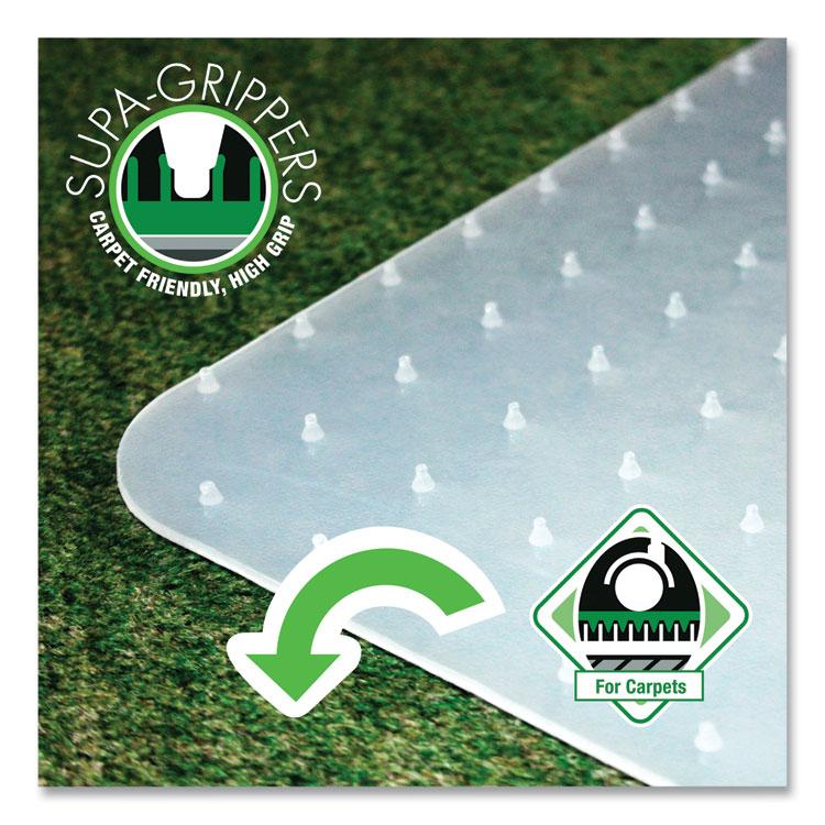 Floortex® Ecotex Polypropylene Rectangular Foldable Chair Mat for ...