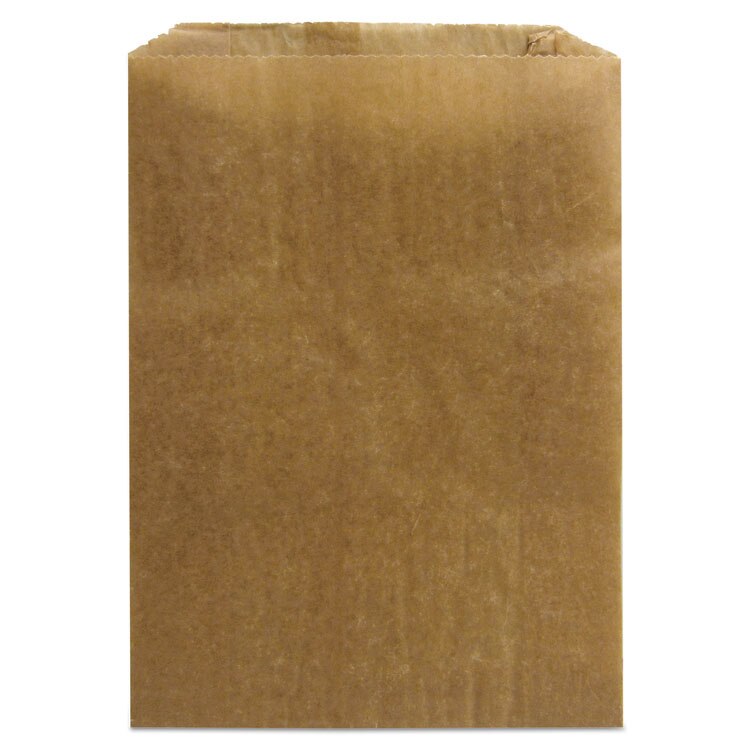 HOSPECO® Napkin Receptacle Liners, 7.5" x 3" x 10.5", Brown, 500/Carton ...