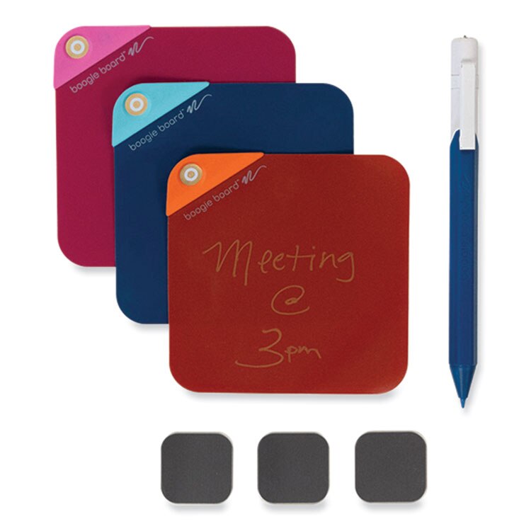 Boogie Board™ VersaNotes Starter Pack Reusable Notes, Three Assorted ...