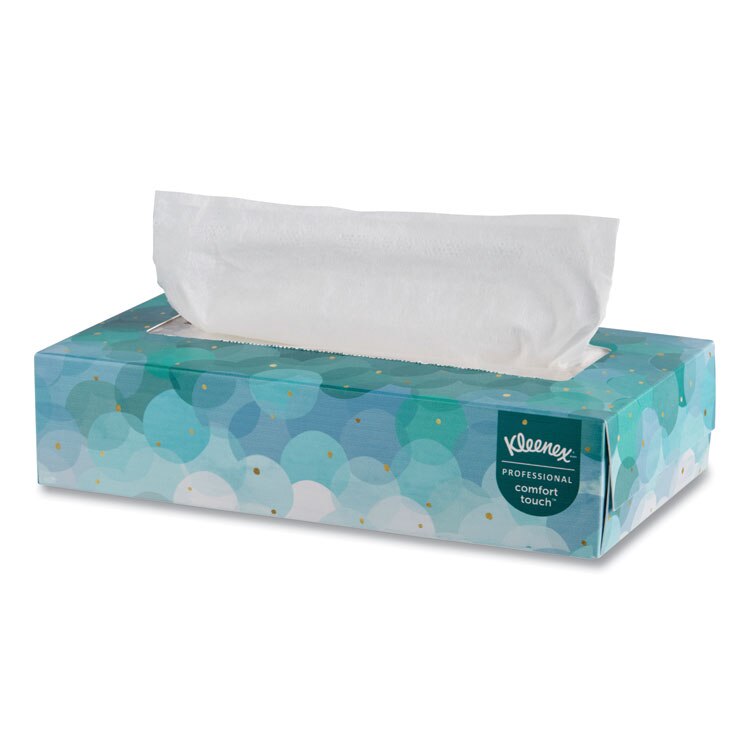 Kleenex® White Facial Tissue, 2-Ply, White, Pop-Up Box, 100 Sheets/Box, 36 Boxes/Carton at OSI