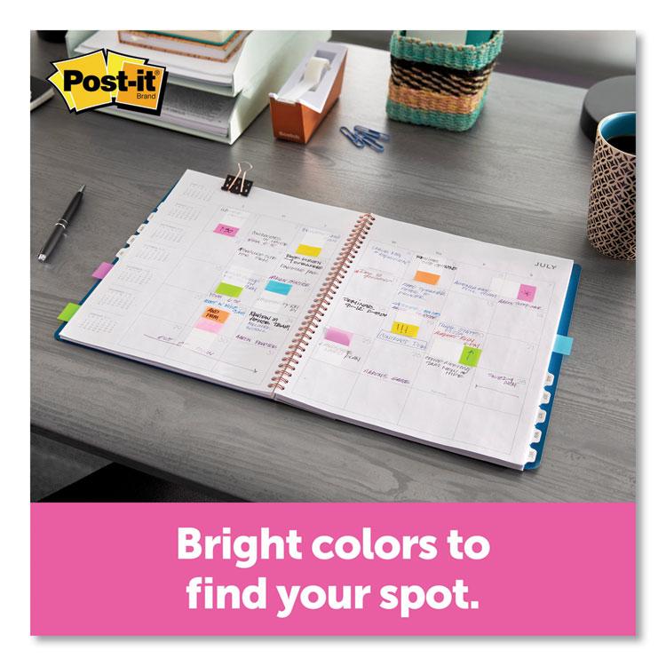 Post-it® Flags Small Flags, Seven Assorted Colors, 190 Flags at OSI