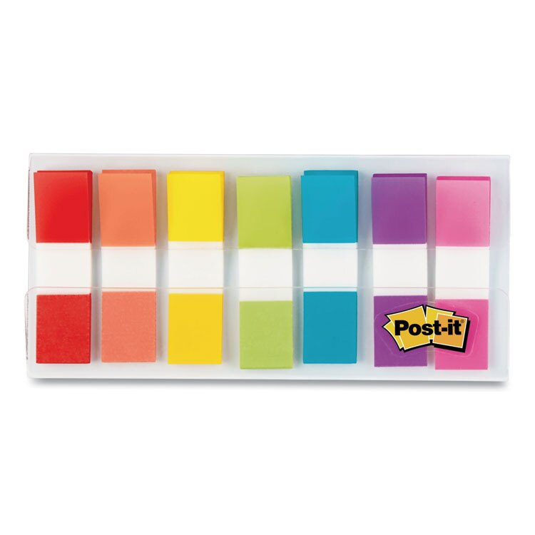 Post-it® Flags Small Flags, Seven Assorted Colors, 190 Flags at OSI