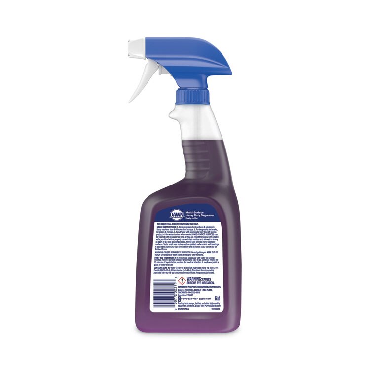 Dawn® Professional Multi-Surface Heavy Duty Degreaser, Fresh Scent, 32 ...