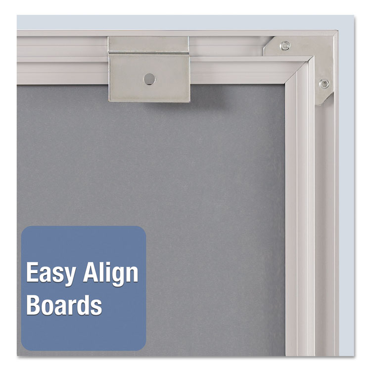 Quartet® Vertical Matrix Employee Tracking Board, 34 x 23, Aluminum ...