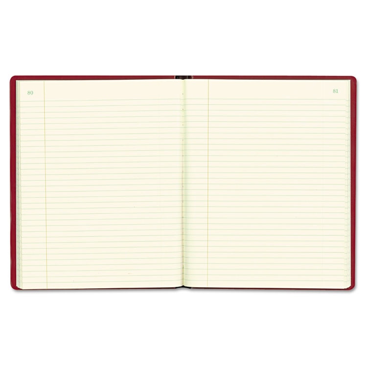 Rediform® Red Vinyl Series Journal, 300 Pages, 7 3/4 x 10 Sheets, 8 1/4 ...