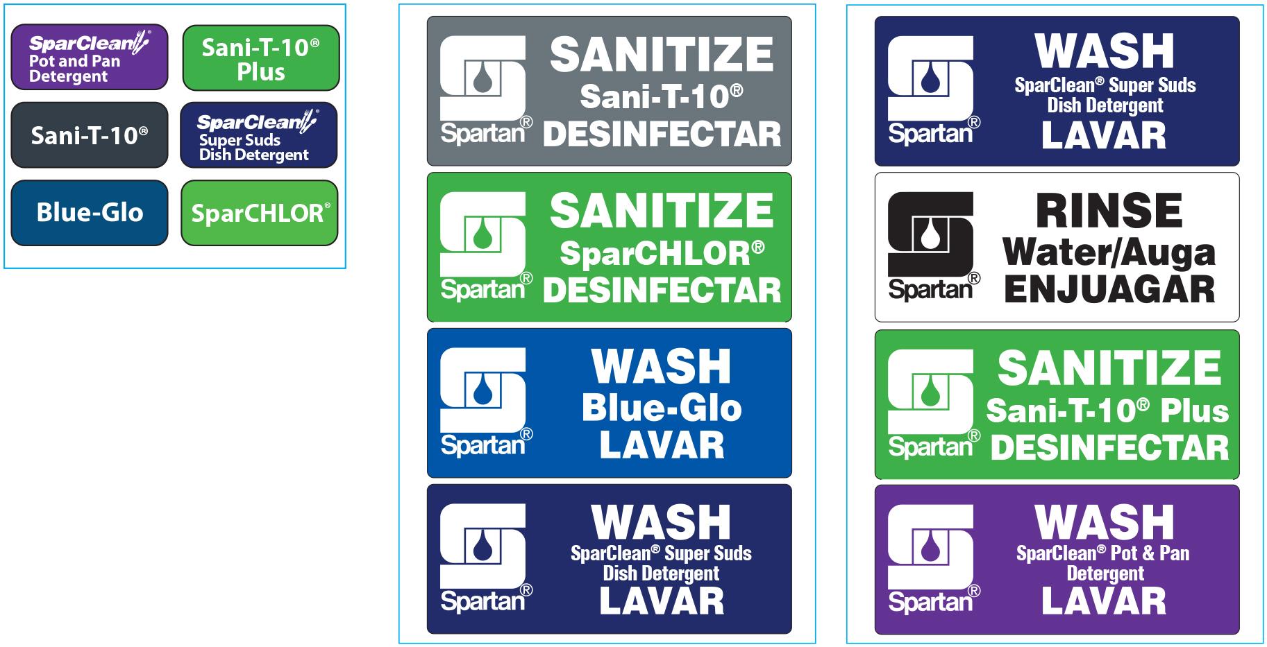 3-Sink Replacement Stickers (Each) at OSI
