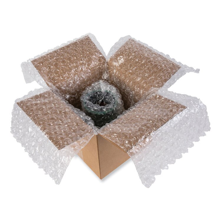 Universal® Bubble Packaging, 0.19" Thick, 12" x 175 ft, Perforated ...